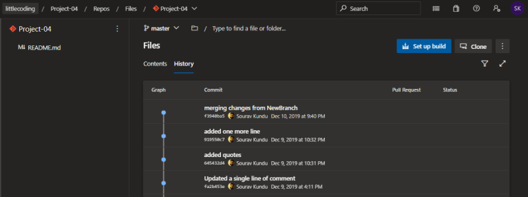 Getting started with Azure Devops -add a repo – My Devops Journal