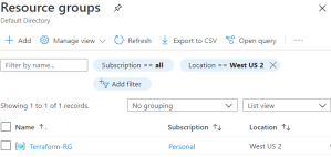 Authenticating Terraform to Azure using Service Principal – My Devops ...