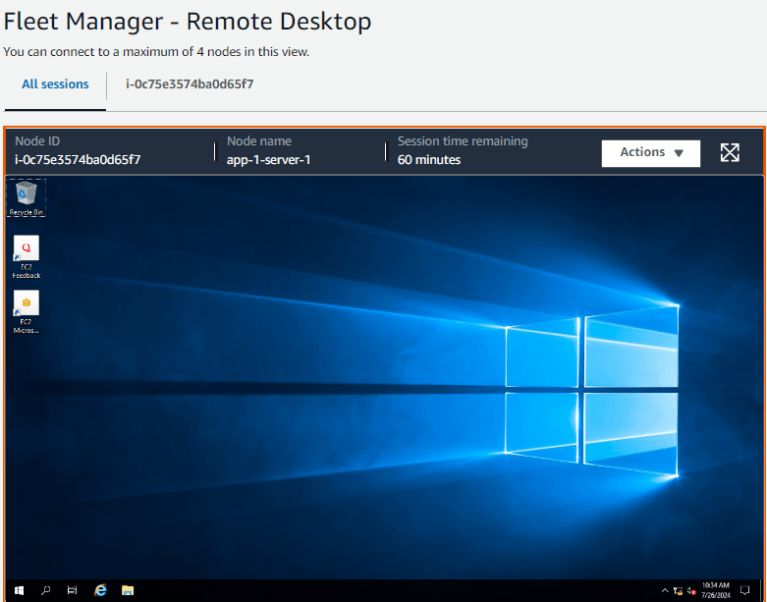 Secure RDP Access to Amazon EC2 for Windows: Leveraging Fleet Manager ...